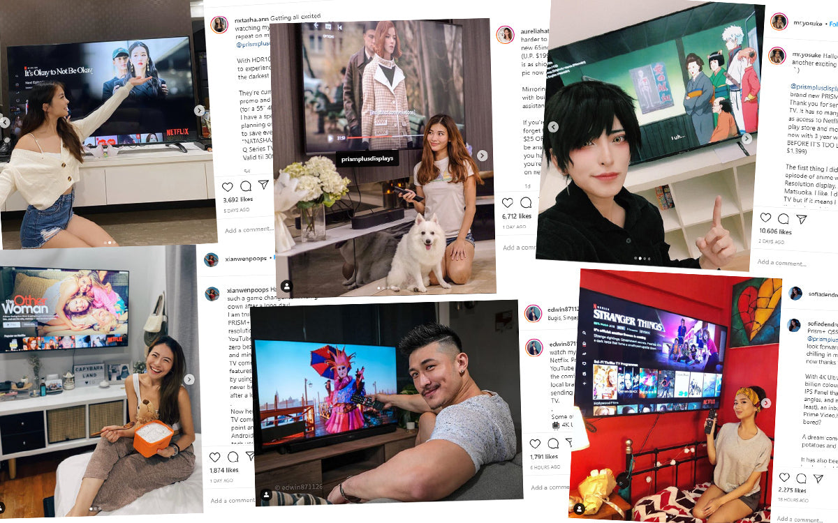 PRISM+ Q43-QE - 43 inch 4K Android TV – PRISM+ Singapore